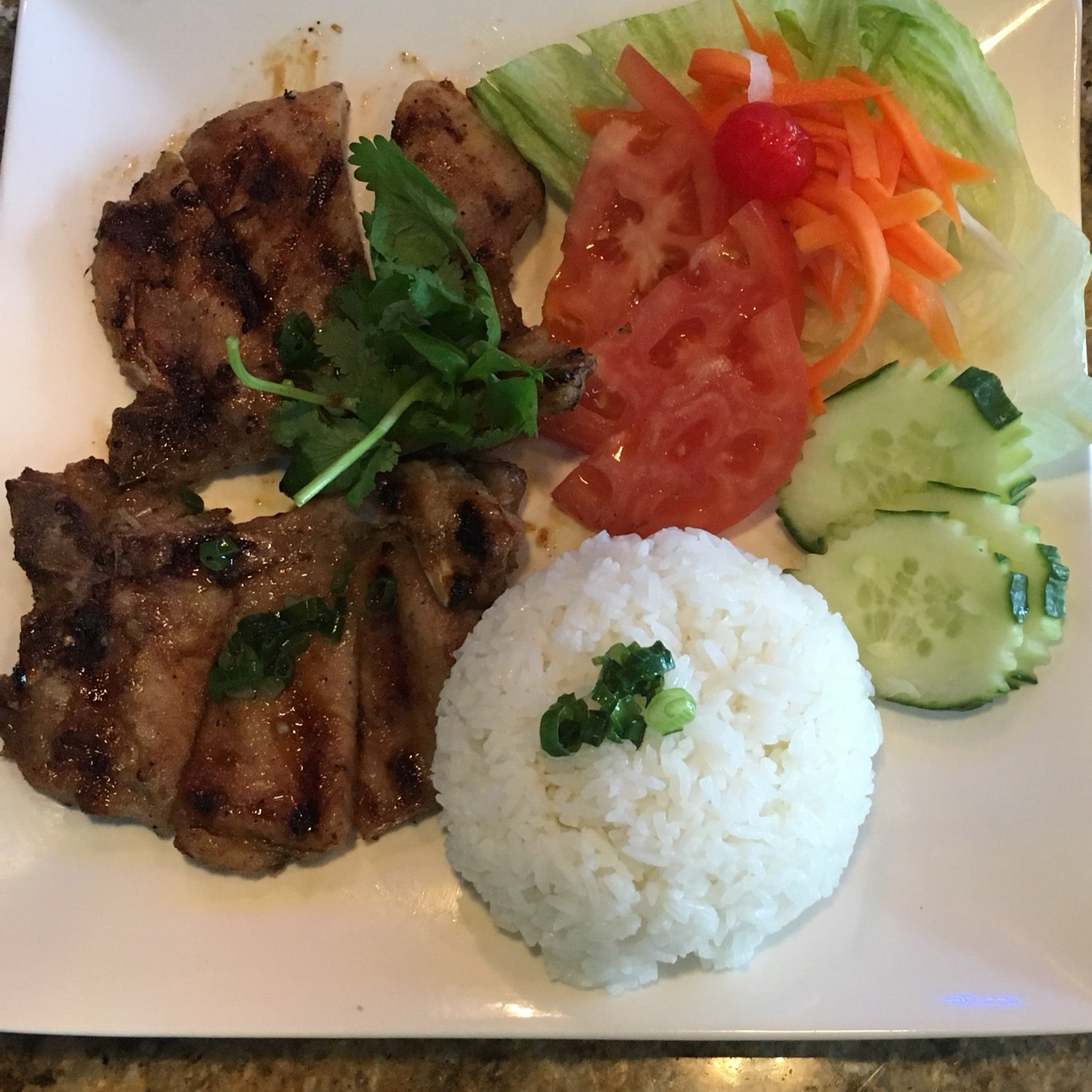 Rice Plate - (Cơm) | bamboo pho and tea